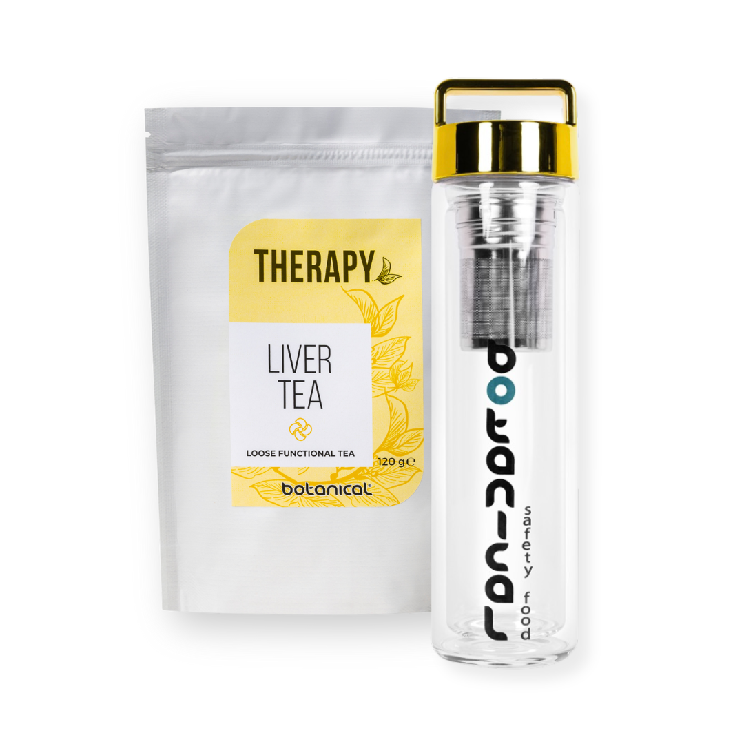 Liver Support Tea + Thermos Bottle – Botanical